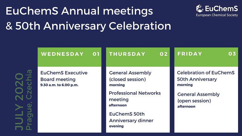 EuChemS 2020 annual meetings - EuChemS Newsletters
