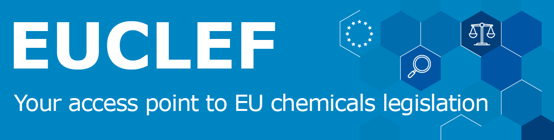 ECHA launched the EU Chemicals Legislation Finder - EuChemS Newsletters