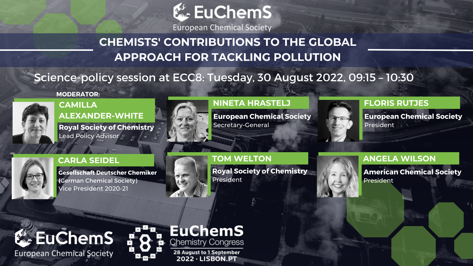 Chemists' contributions to the global approach for tackling pollution - EuChemS