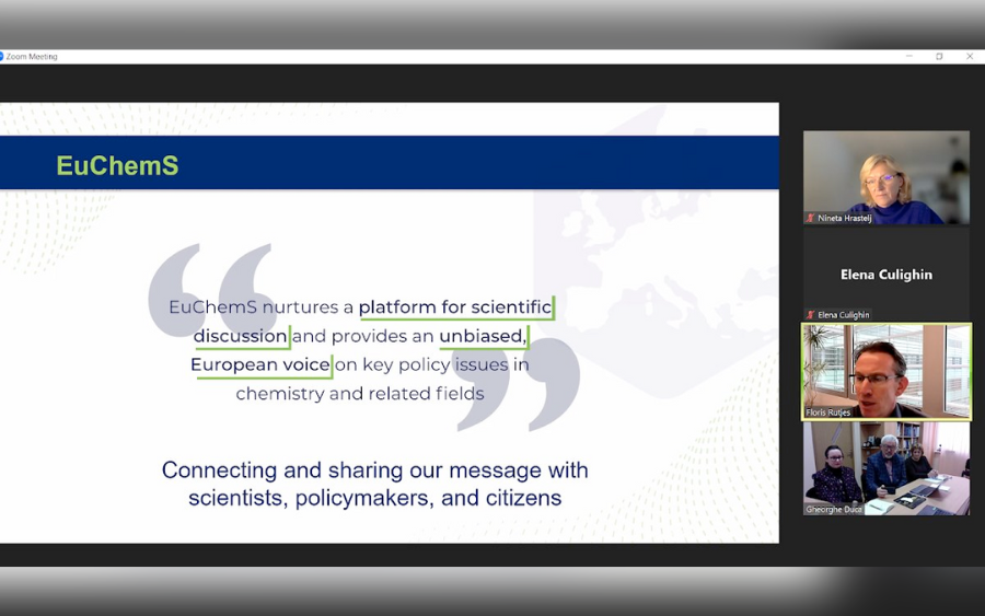 EuChemS met with The Chemistry Society of the Republic of Moldova - EuChemS