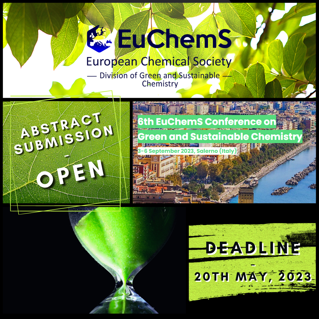 6th EuChemS Conference on Green and Sustainable Chemistry (6th EuGSC ) - EuChemS