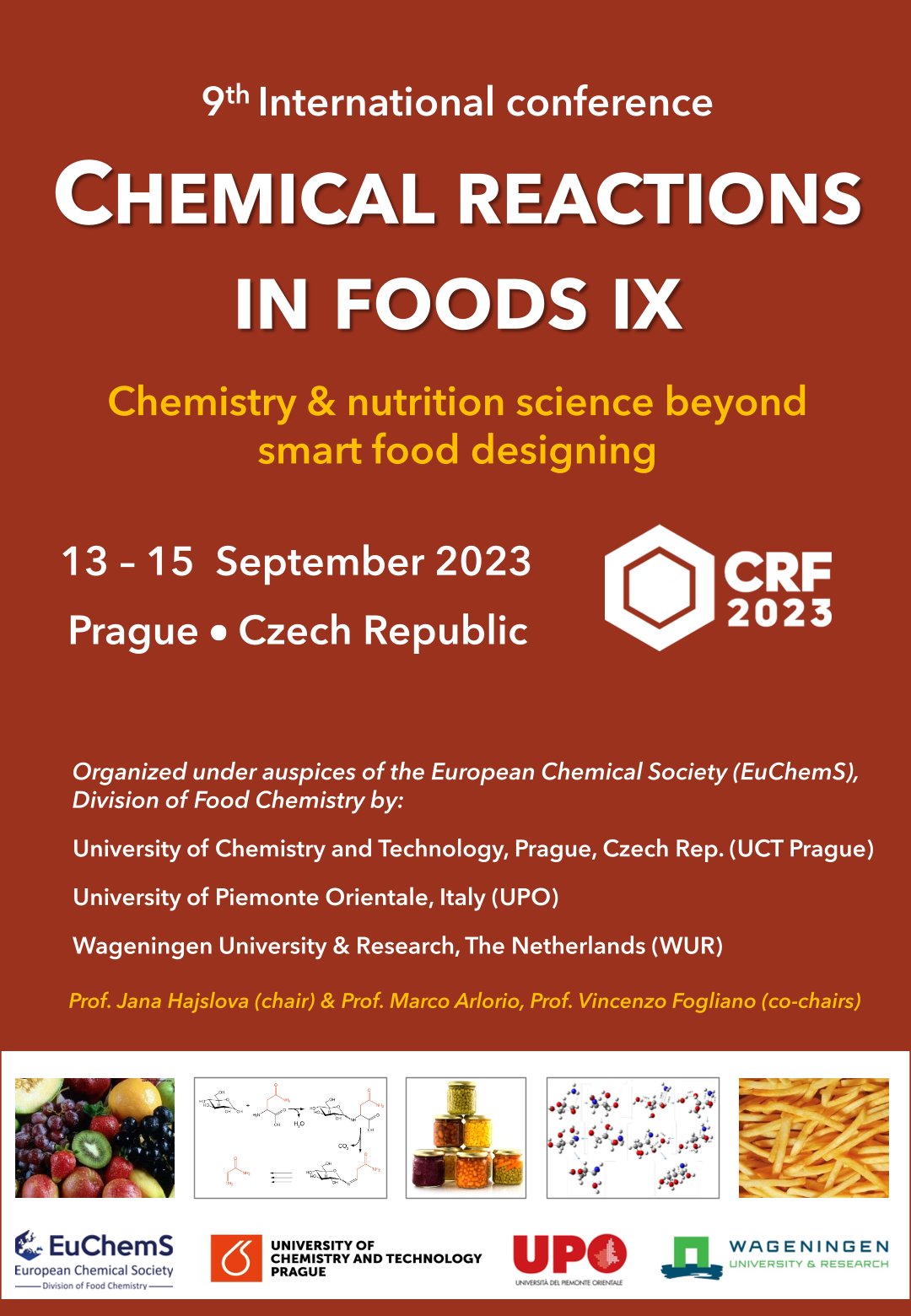 CHEMICAL REACTIONS IN FOODS IX: Chemistry & nutrition science beyond ...