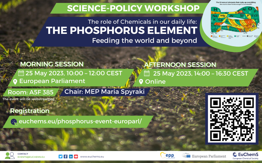 The role of Chemicals in our daily life: The Phosphorus element - feeding the world and beyond ...