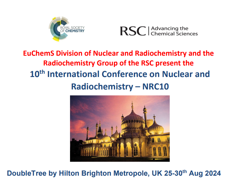 10th International Conference on Nuclear and Radiochemistry (NRC10 ...