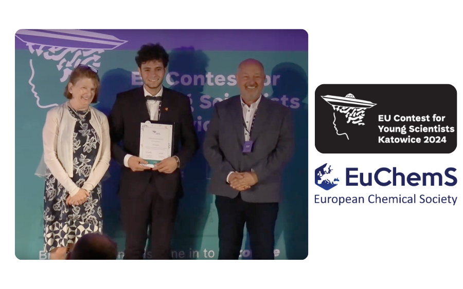Young Scientist recieves EUCYS EuChemS Award for research on novel compound structures - EuChemS